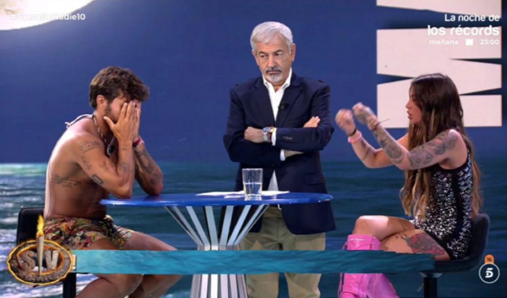 Se lía lo mas grande en el reencuentro de Manuel y Gabriella. El padre ...